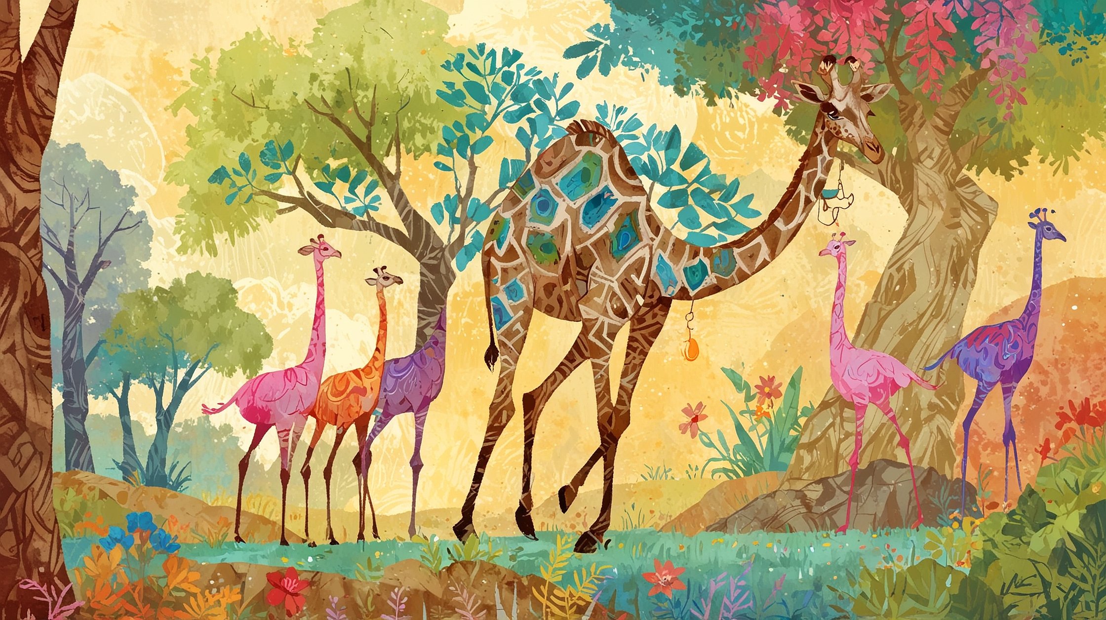 Bajka o Lunce i Piaskowym Zegarze Sawanny - Audiobajka dla dzieci